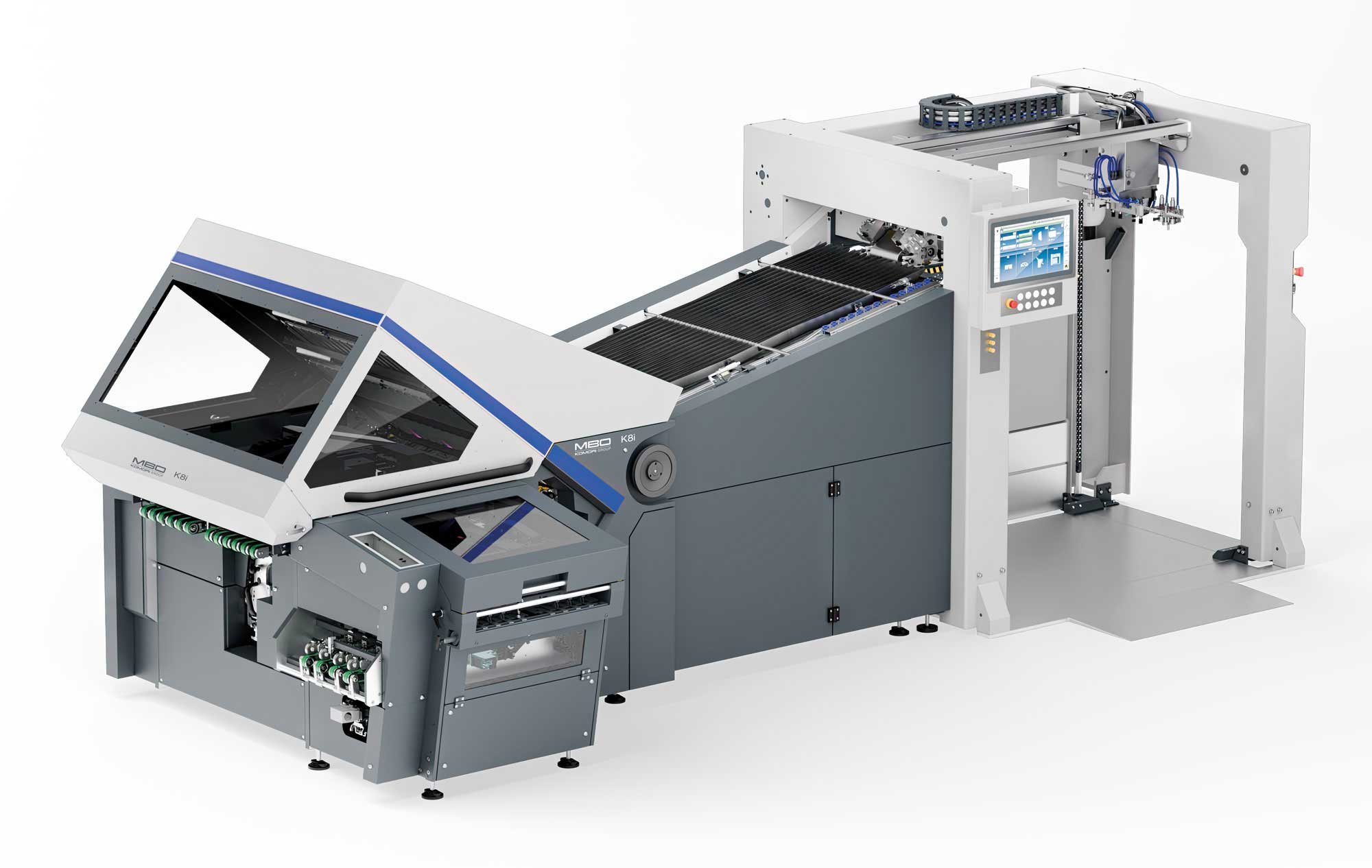 K8i Combi Buckle/Knife Folder - The fastest folding machine in the world